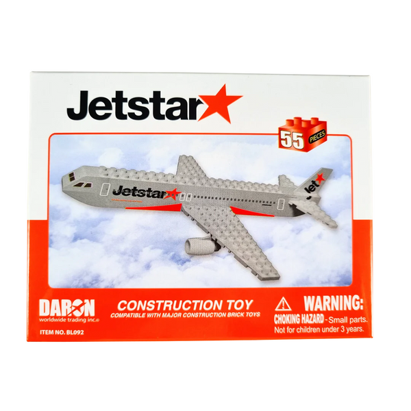 Jetstar Construction Toy 55 Pieces - Flight Experience Perth